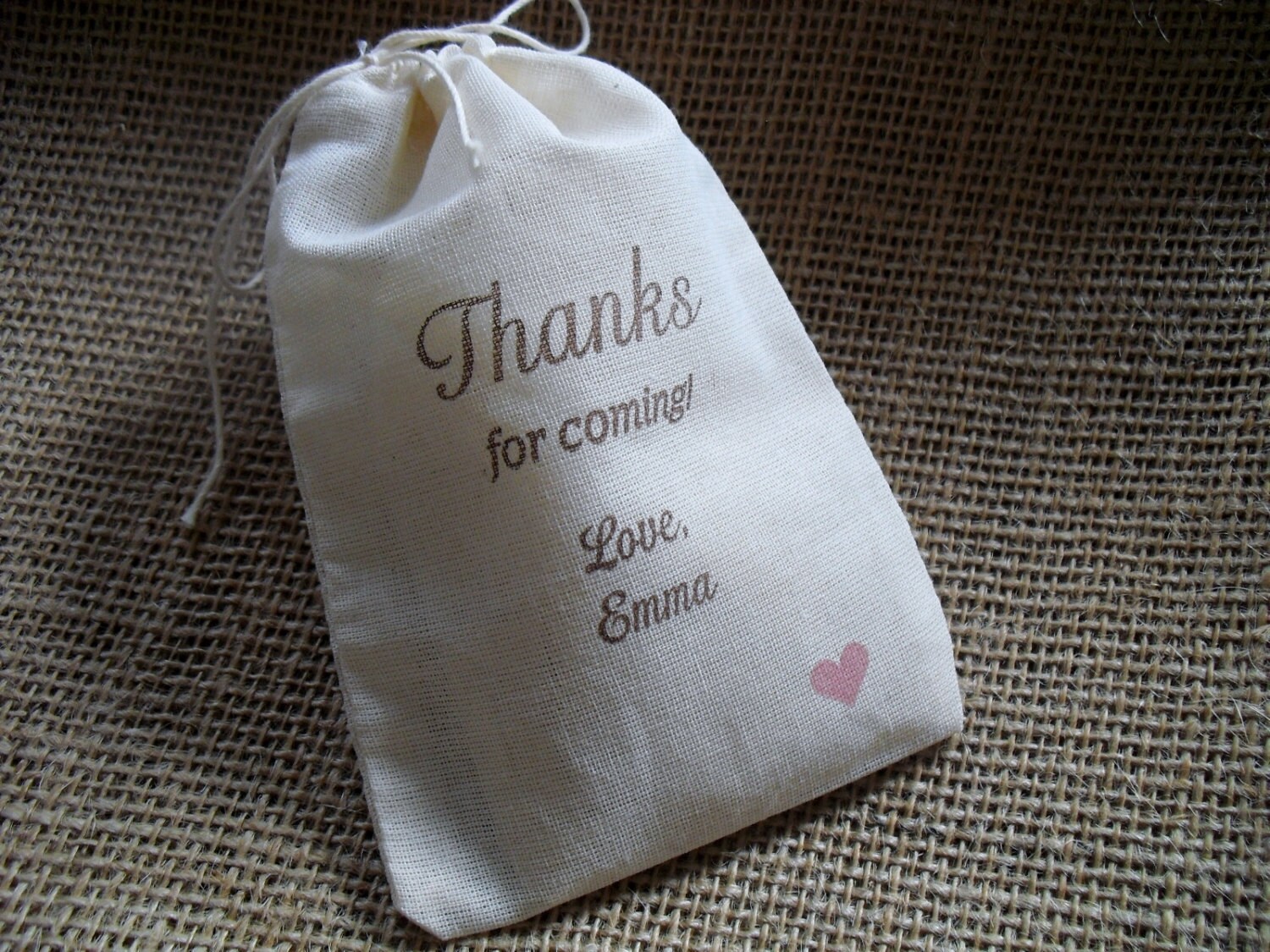 Personalized Custom Party Favor Bags Set of 10 4x6 Item - Etsy