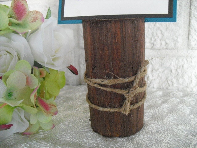 Table Number Holder Rustic Wooden Table Number Holder | Etsy