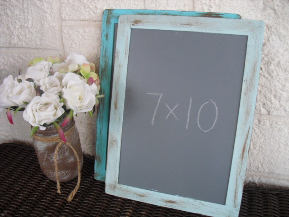 ONE LARGE Shabby Chic Rustic Distressed Chalkboards for Signs | Etsy
