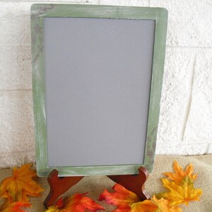 ONE LARGE Fall Shabby Chic Chalkboard With EASEL for Signs and Table ...