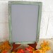 ONE LARGE Fall Shabby Chic Chalkboard With EASEL for Signs and Table ...