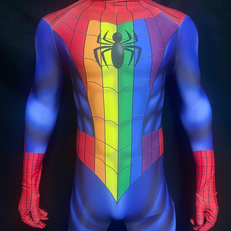 Pride Spider Man - Etsy