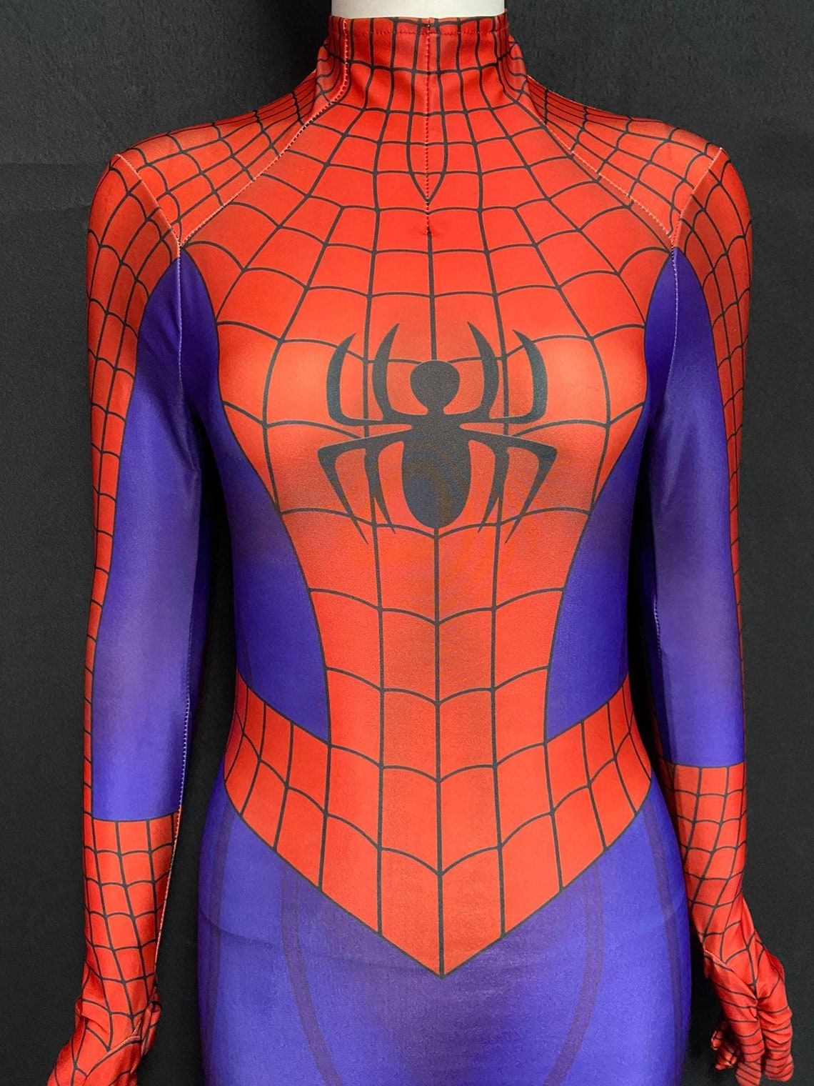 FEMALE SPIDER-MAN Jumpsuit Cosplay Costume Tights Personalized ...