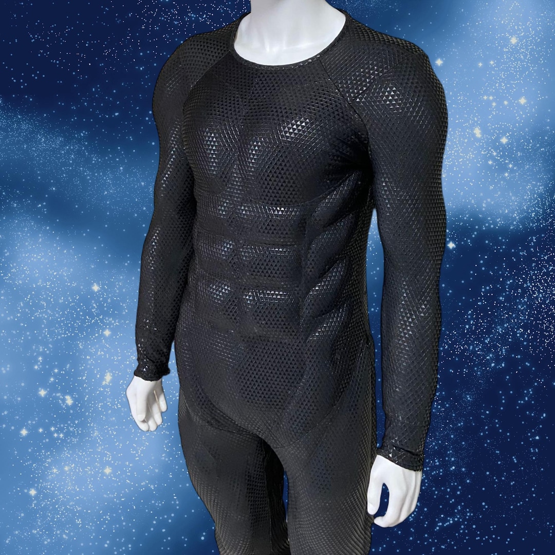 Silkscreen 3D Muscle Suit: Men's Simulated Muscles Costume - Etsy