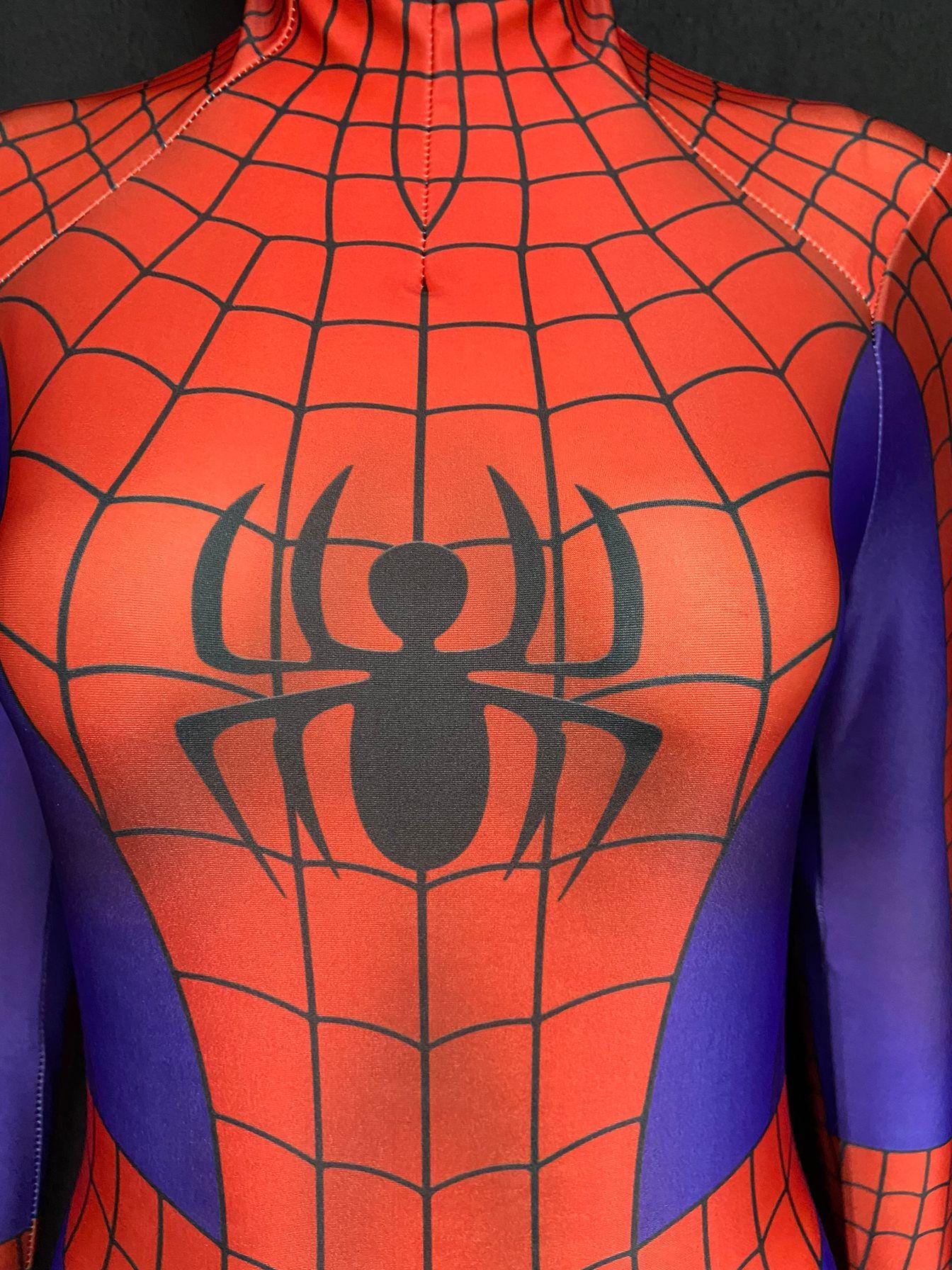FEMALE SPIDER-MAN Jumpsuit Cosplay Costume Tights Personalized ...