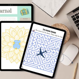Goodnotes Travel Planner 2.0: Fun Games & Coloring (digital Download ...