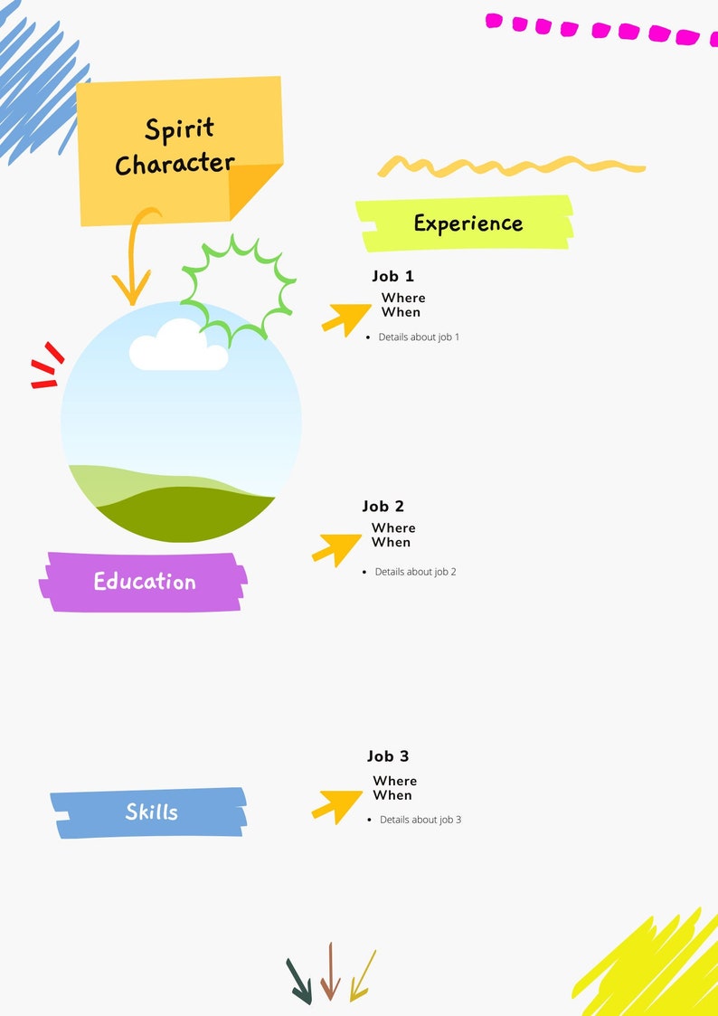 Easy CV, Quick CV, Easy Resume, CV Template, Fun Resume, Quick Resume ...