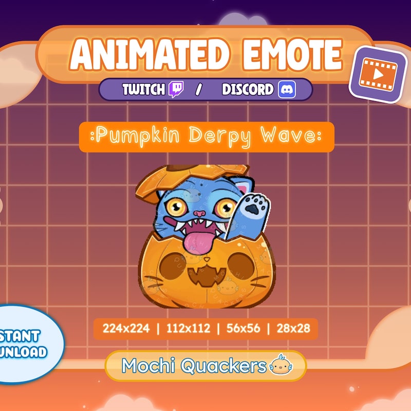 Derpy Tiger Pumpkin - Etsy