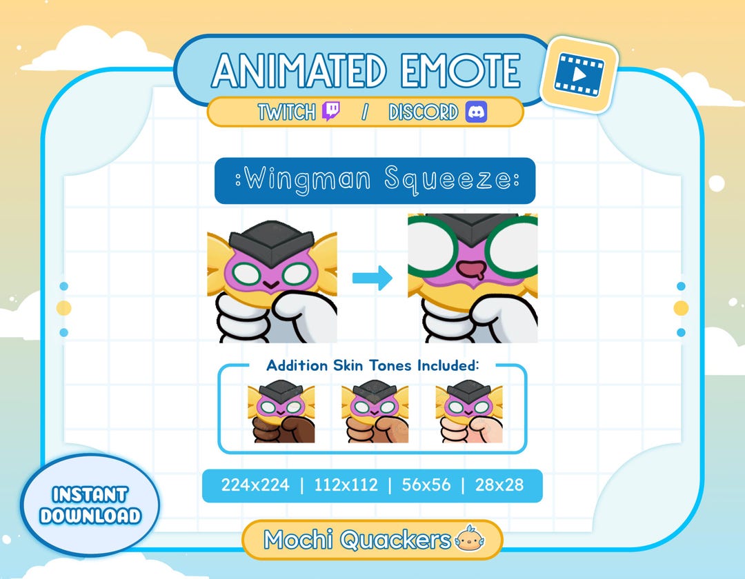 ANIMATED Emote | Valorant Wingman Emote - Squeeze Choke | Twitch Stream ...