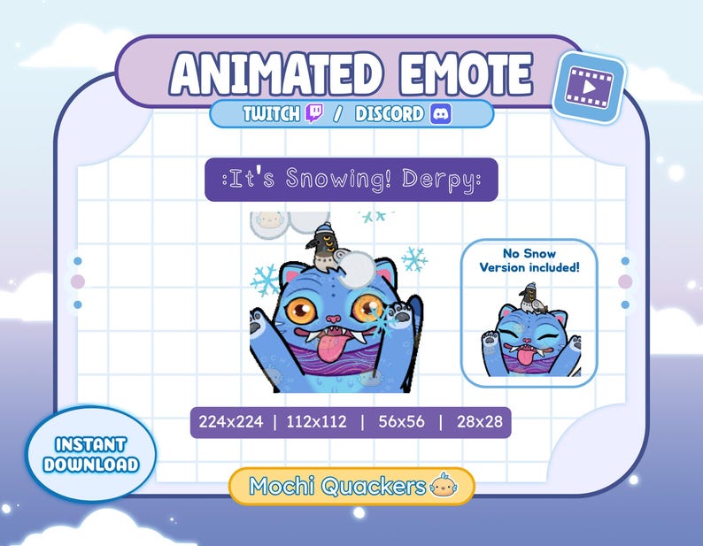 ANIMATED Emote - Winter Derpy Dance | New Years, Snowing Emoji, KPDH ...