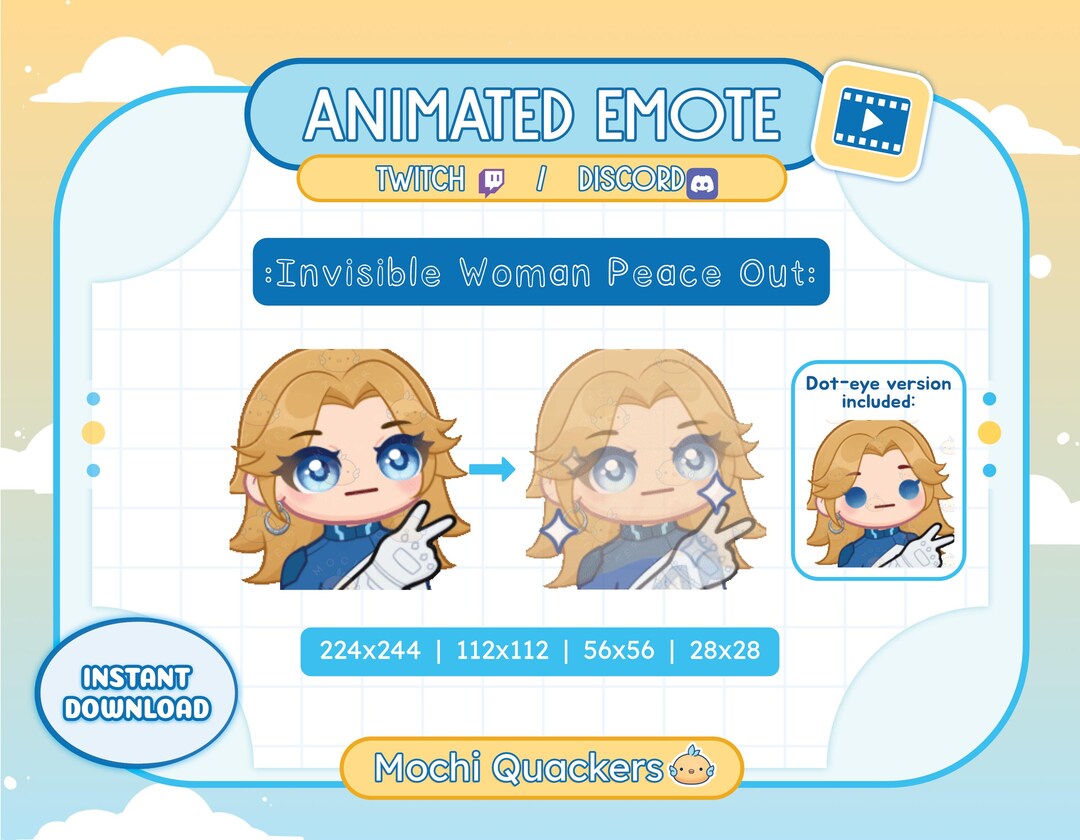 ANIMATED Rivals Emote | Invisible Woman Emote - Peace Out | Disappear ...