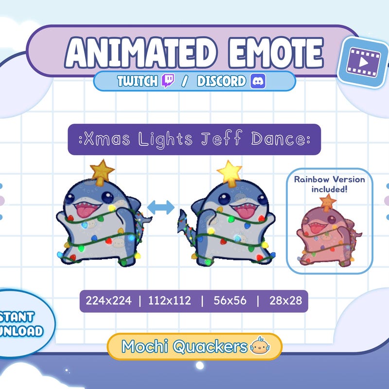 Party Lights Emote - Etsy