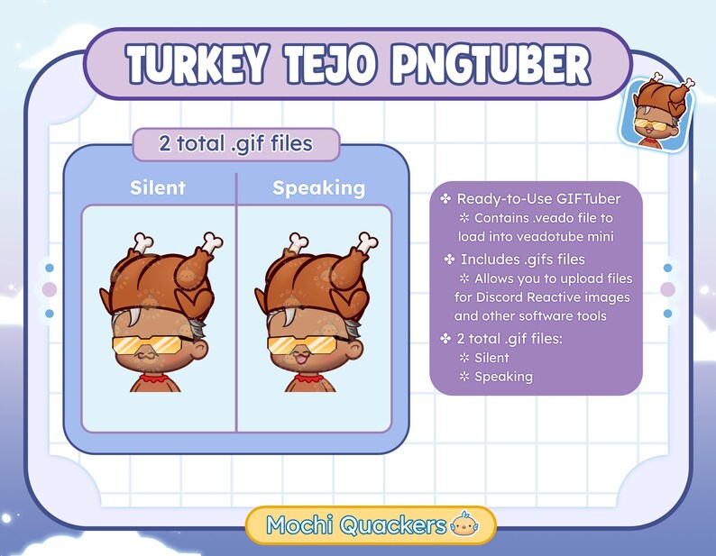 Animated Pngtuber | Valorant Tejo Thanksgiving Model | Valo Twitch ...