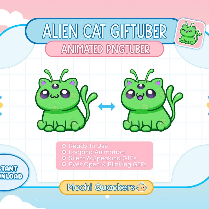 Glorp Alien Cat - Etsy