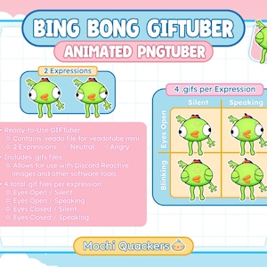 ANIMATED Pngtuber | Peak Bing Bong PNG Model| Peak Game, Ready-to-use ...