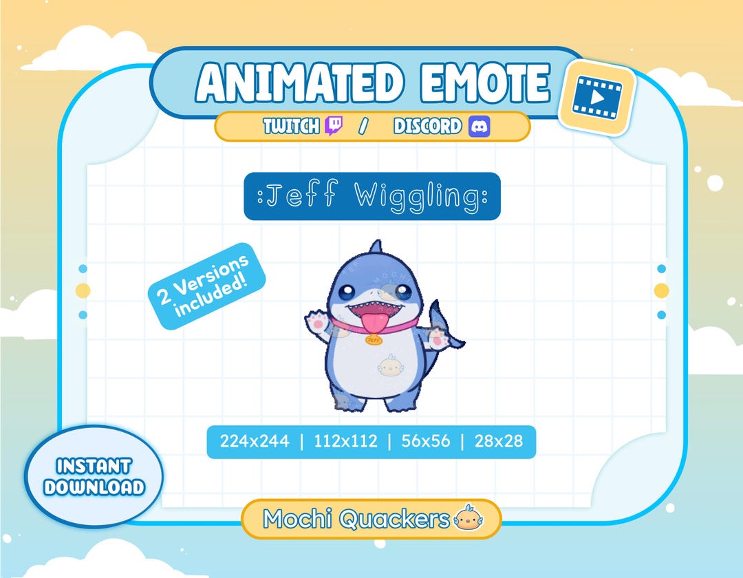 ANIMATED Emote | Jeff Emote - Wiggling Dance Meme | Wiggle Jeffrey Land ...