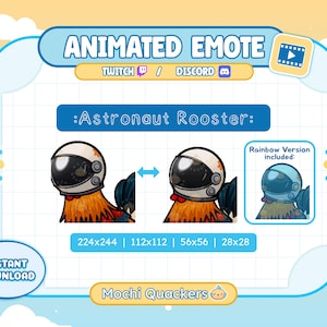 Animated Emote - Astronaut Rooster Neck Wiggle | Arc Raiders Scrappy ...