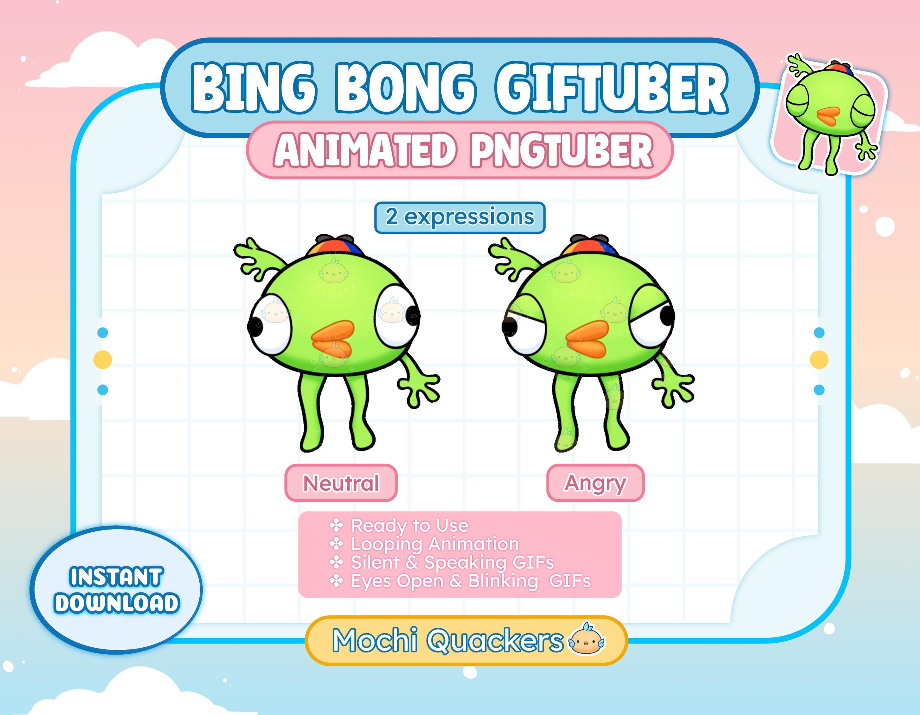 ANIMATED Pngtuber | Peak Bing Bong PNG Model| Peak Game, Ready-to-use ...