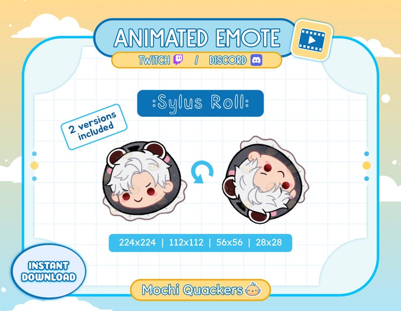 Animated Emote - LADS Sylus Rolling & Spinning | Mephisto Emoji for ...