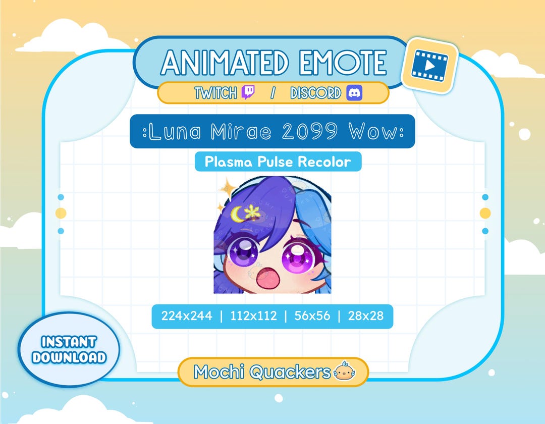 Animated Emote | Rivals Luna Snow Mirae 2099 Plasma Pulse - Wow Pog ...