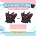 Animated Mothman Pngtuber | Cryptid PNG Tuber, Twitch Giftuber ...