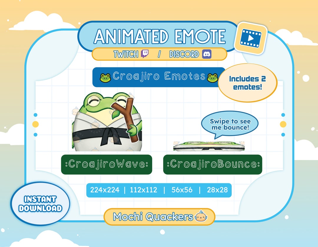 Funny Palworld ANIMATED EMOTE | Croajiro Wave and Bounce Emotes for ...