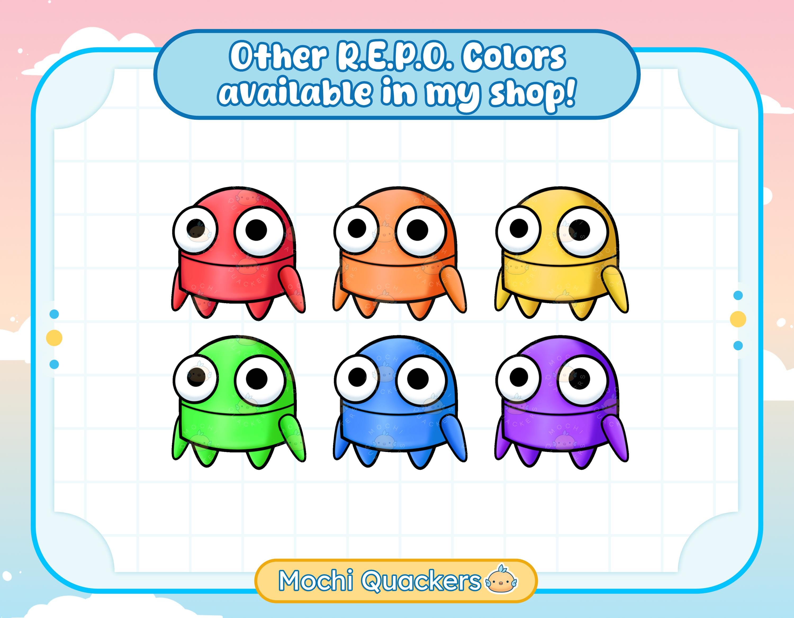 ANIMATED Pngtuber | Blue REPO Giftuber, 4 Expressions! | Ready to Use ...