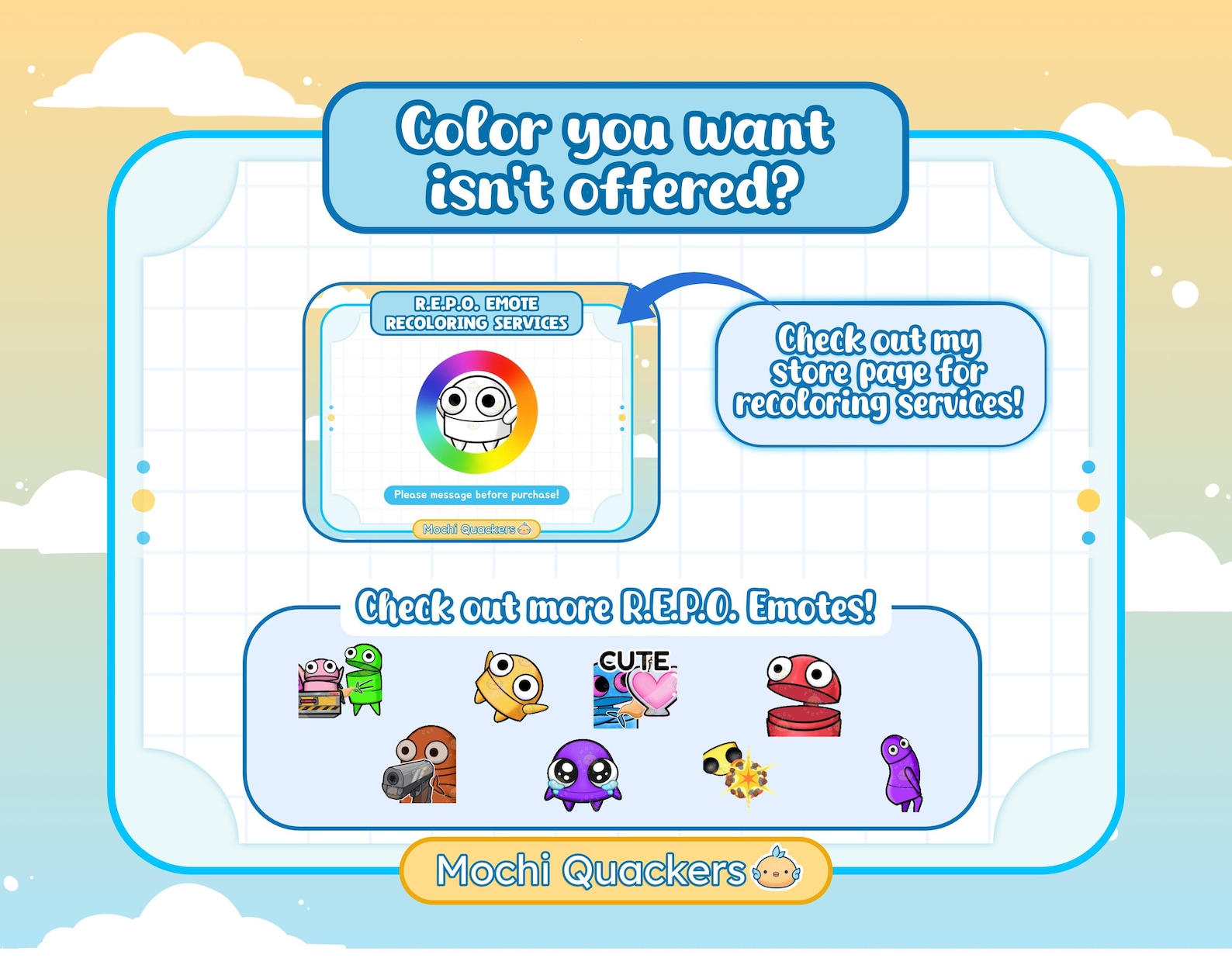 Animated R.E.P.O. Love Potion Emote, 6 Colors | I Love Meme Emoji ...