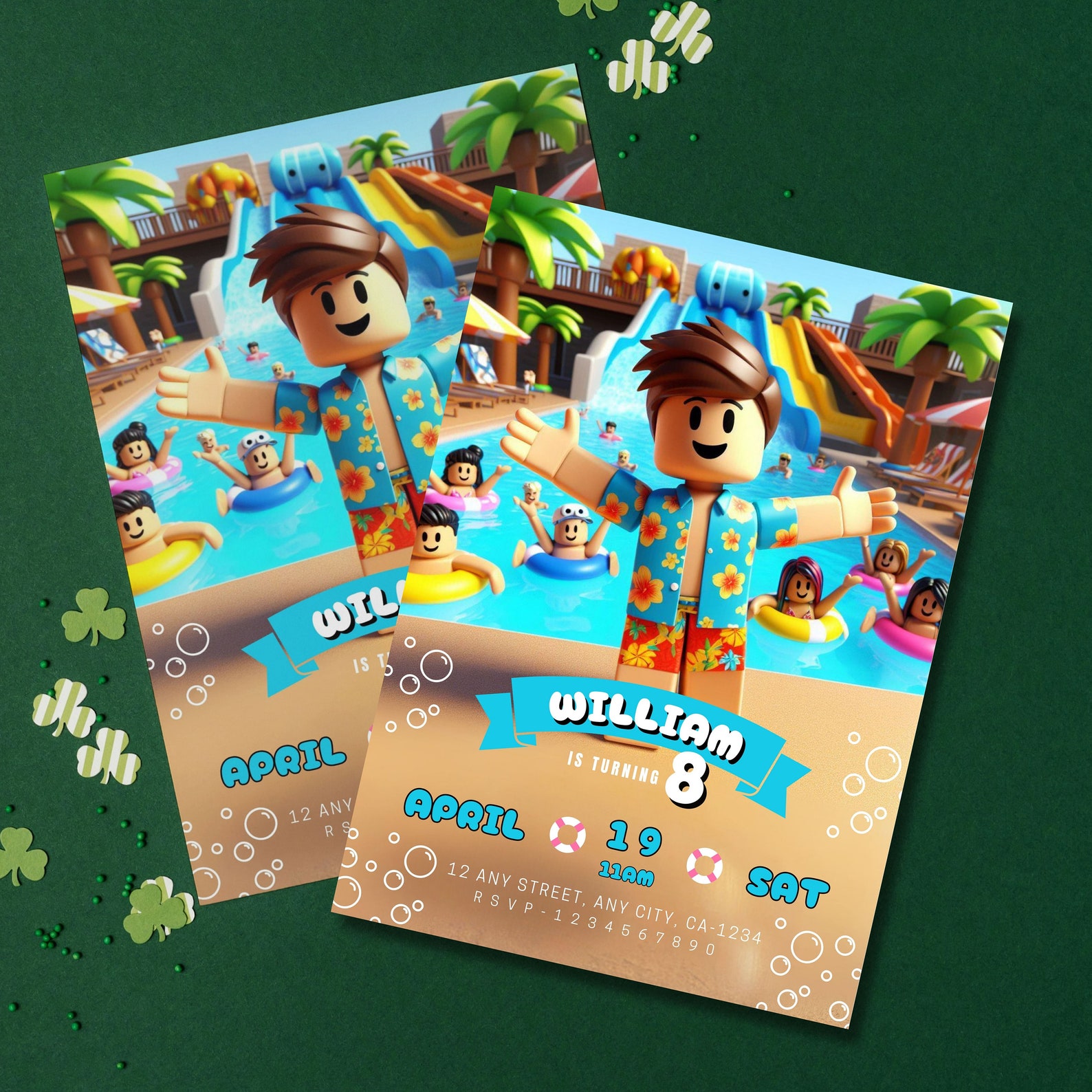 Hawaiian Pool Party Roblox Invite Premium Roblux Pool Party, Pool Party ...