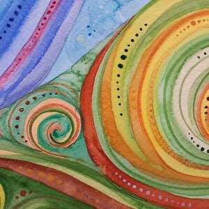 Litha - Original Watercolour Painting - Etsy