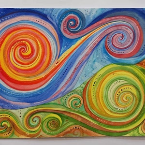 Litha - Original Watercolour Painting - Etsy