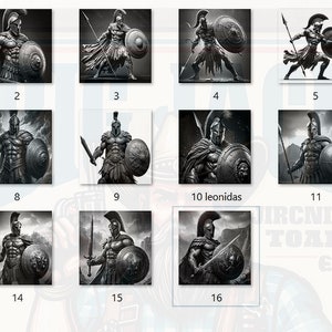 Spartan Bundle Digital Art Collection High-detail 4K JPEG Files for ...