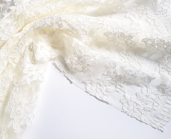 Corded lace fabric store