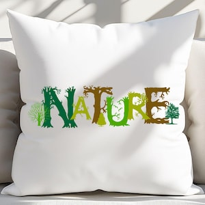 Forest Font Png Tree Font Png Wild Wood Font Png Nature Font Alphabet ...