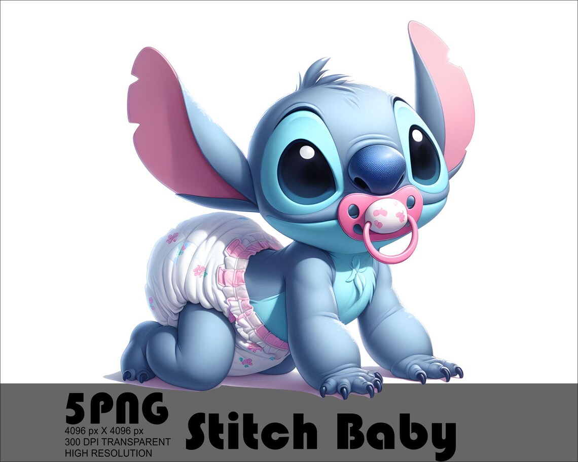 Baby Stitch Png Stitch Png Stitch Baby Png Stitch Party Png Kids ...