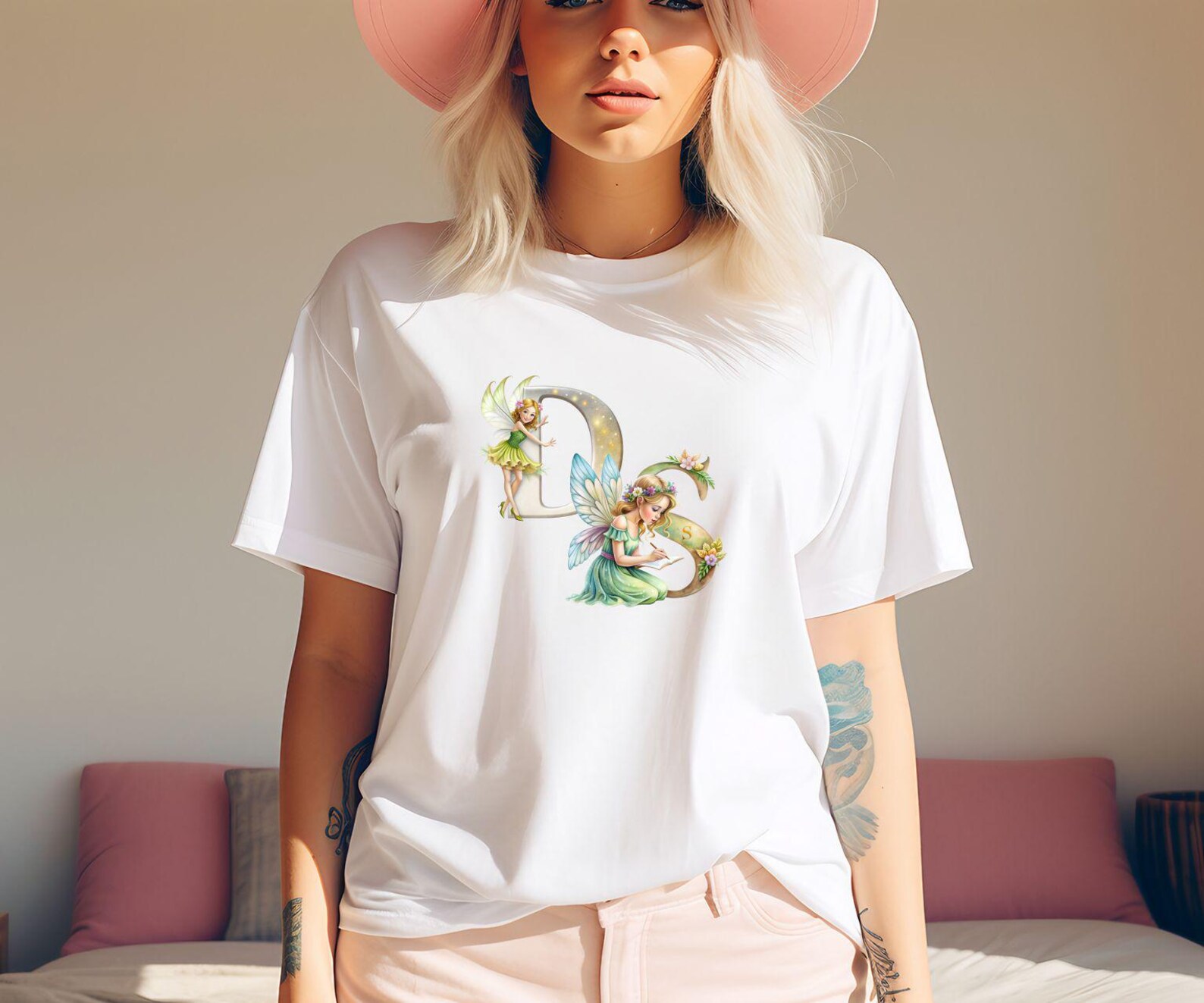 Fairy Font Alphabet PNG Watercolor Fairy Letters and Numbers for ...