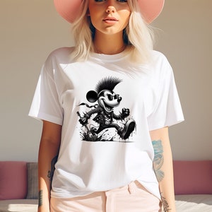 5 PNG Mickey Rocker Mouse PNG Design High Resolution Tshirt Sublimation ...