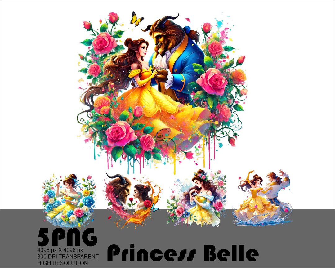 5 PNG Princess Belle Png Cute Belle Design Png Princess Belle Clipart ...