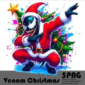 Venom Christmas Png Venom Clipart Png Venom Merry Christmas Png Hero ...