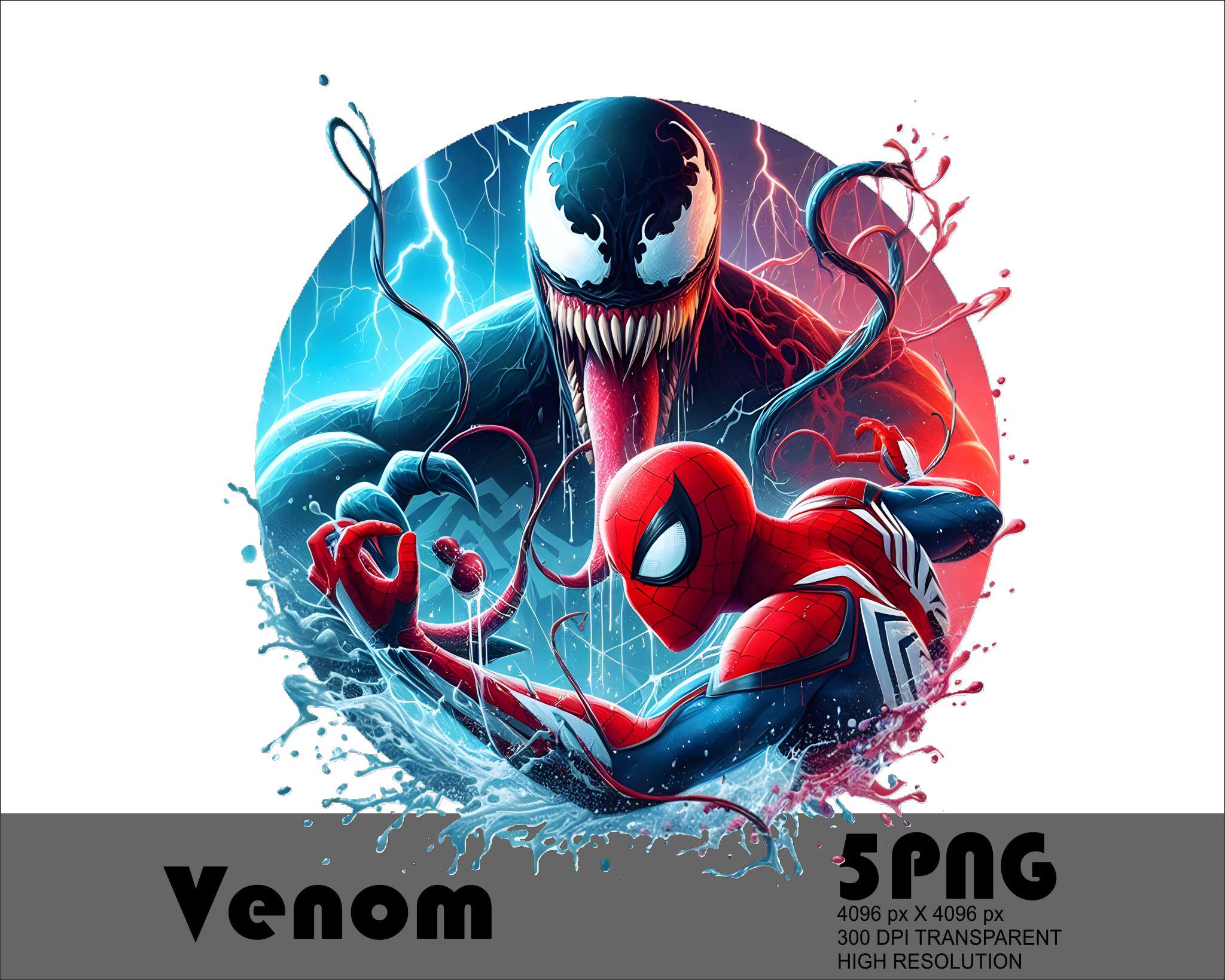 5 PNG Venom Png Kids Hero Png Venom Snake Png Hero Man Png Watercolor ...