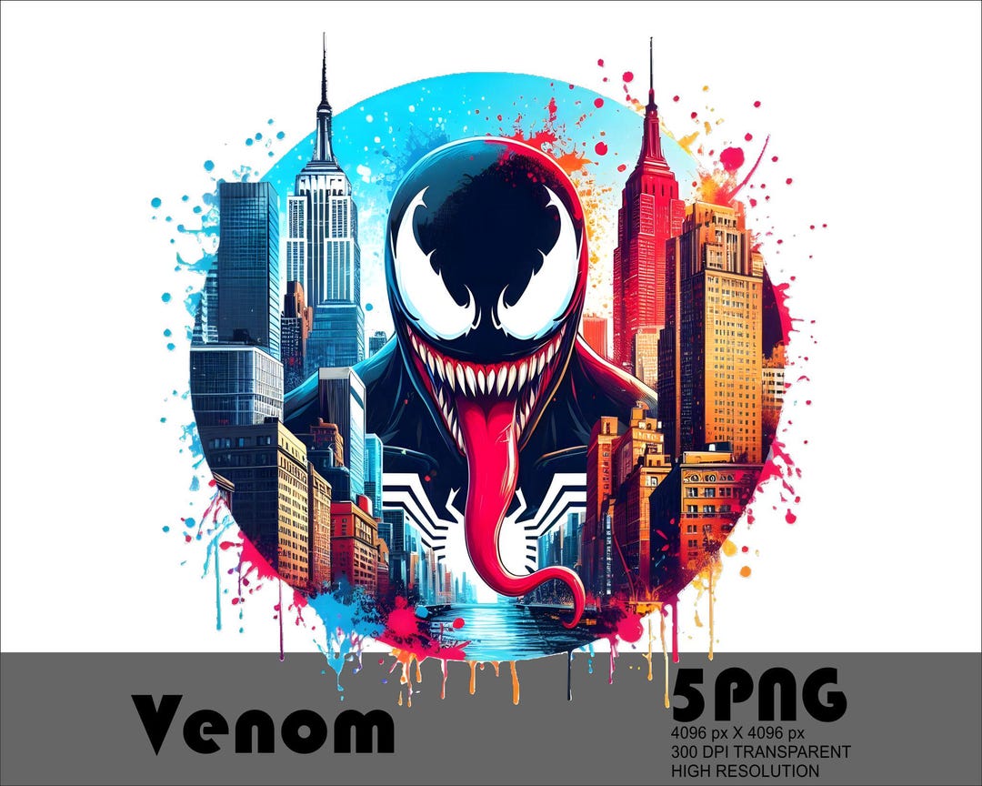 5 PNG Venom Png Kids Hero Png Venom Snake Png Hero Man Png Watercolor ...