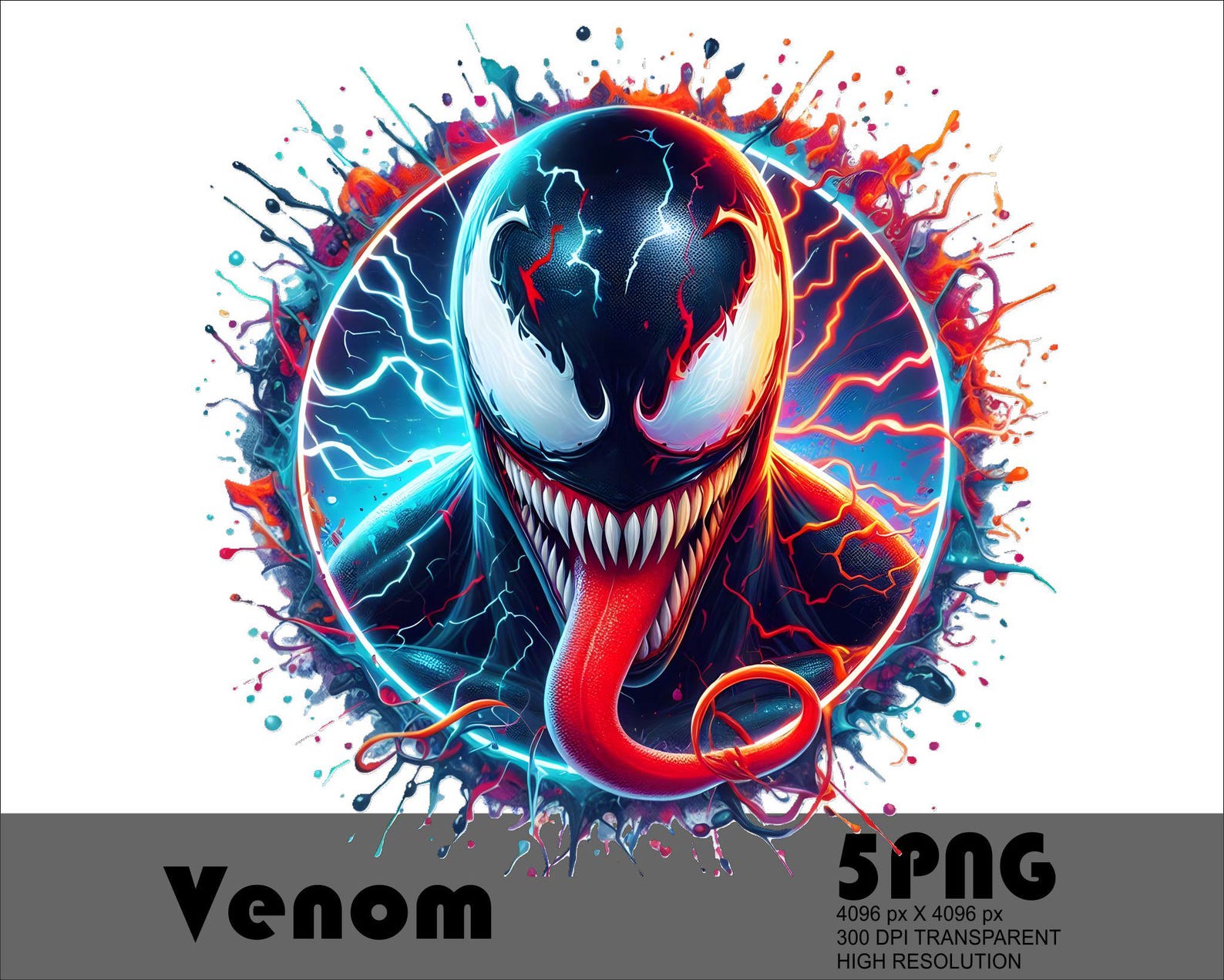5 PNG Venom Png Kids Hero Png Venom Snake Png Hero Man Png Watercolor ...