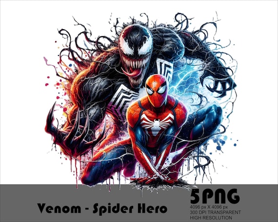 Spider Man Venom Water