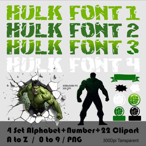Hulk Svg - Etsy