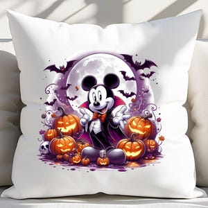 5PNG Mickey Vampire Halloween Pumpkin PNG Design High Resolution Tshirt ...