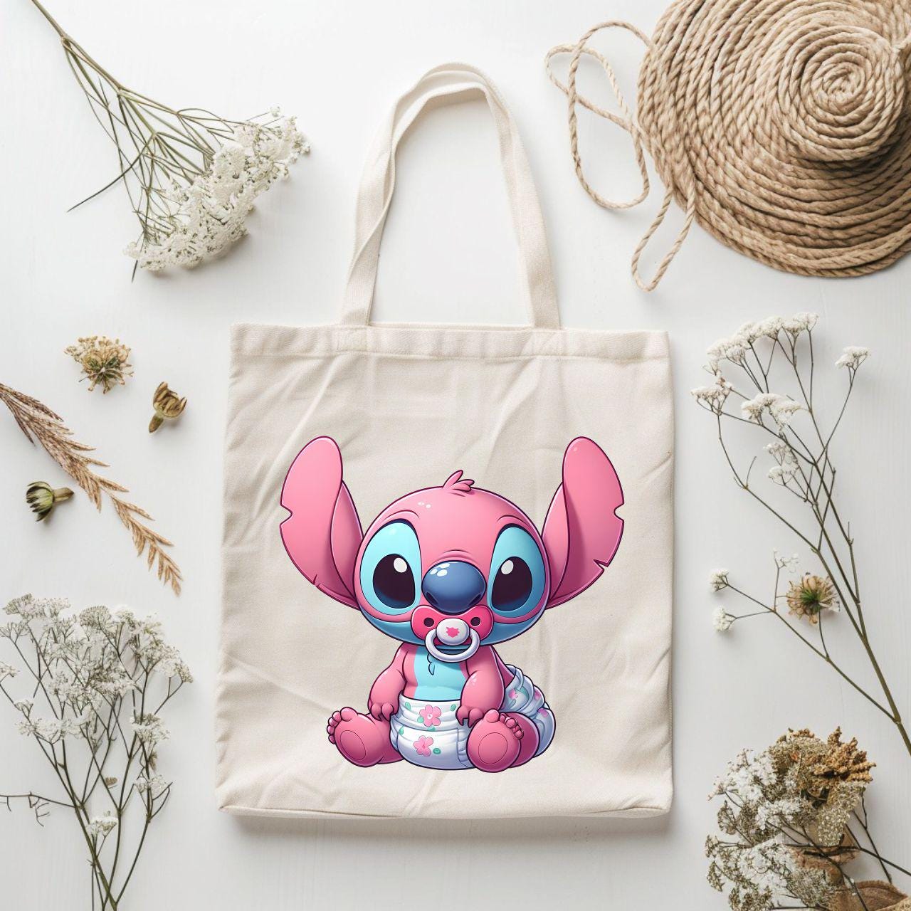 Baby Stitch Png Stitch With a Pacifier Png Baby Girl Stitch Png Stitch ...