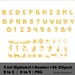 Mummy Font Png Mummy Alphabet Png Halloween Alphabet Mummy Clipart Png ...