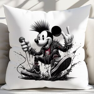 Mickey Rocker PNG | Punk Mouse Sublimation Design (digital Download) - Etsy