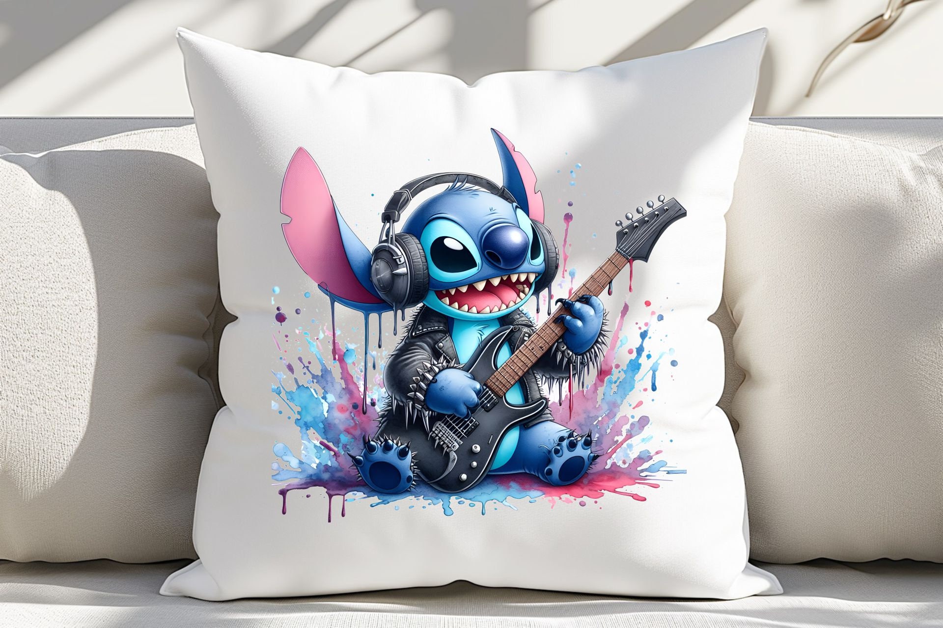 5PNG Stitch Rocker PNG Design High Resolution T-shirt and Sublimation ...