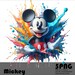 5 PNG Mickey Rastafari Reggae Mouse PNG Design High Resolution Tshirt ...